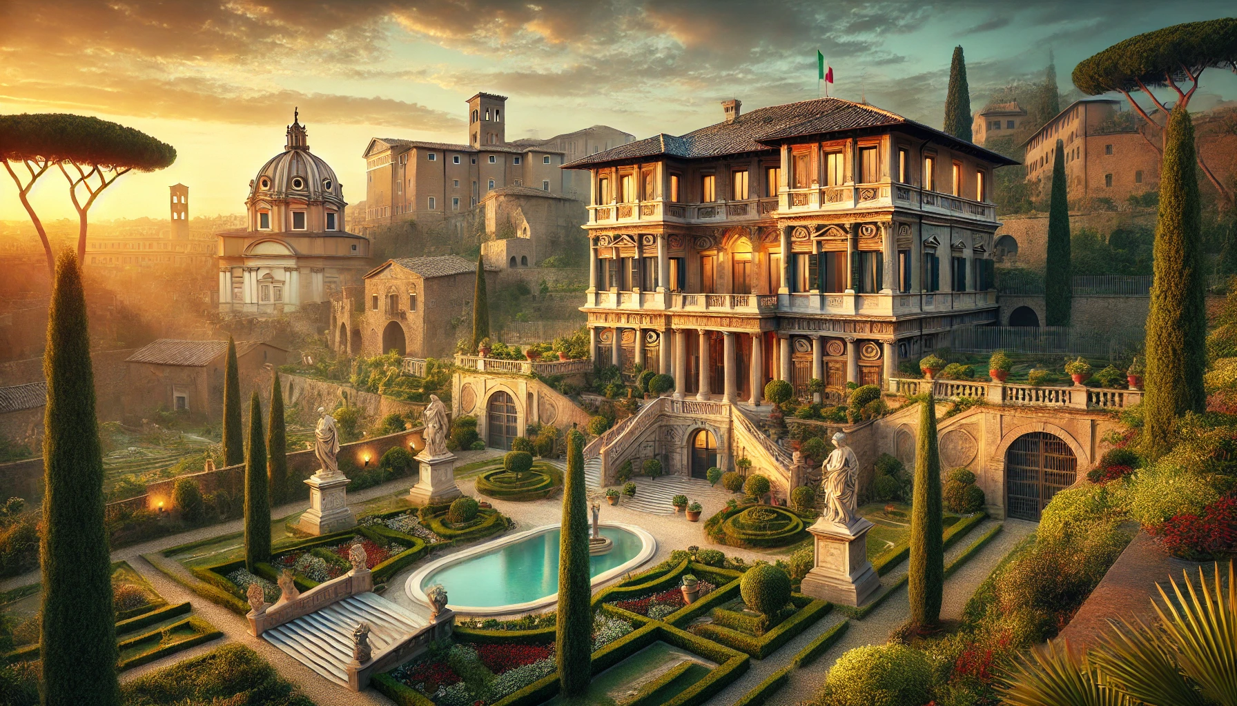 The Charm of Converted Old Noble Villas in Rome: Timeless Elegance ...